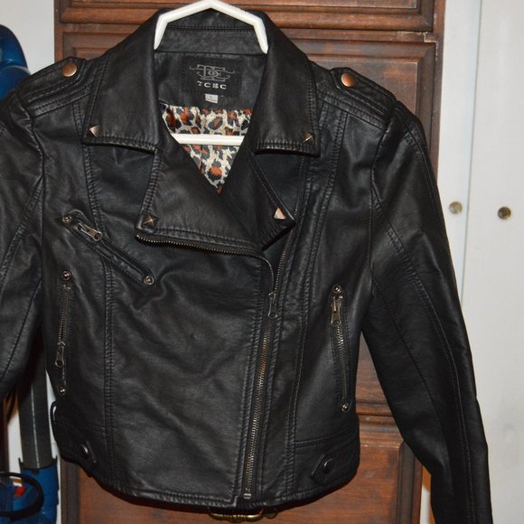 TCEC | Jackets & Coats | Ladies Tcbc Leather Jacket | Poshmark